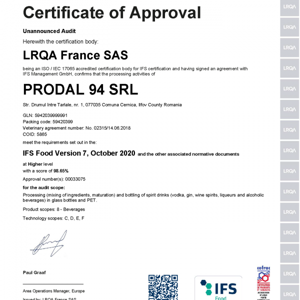 About Us | PRODAL 94